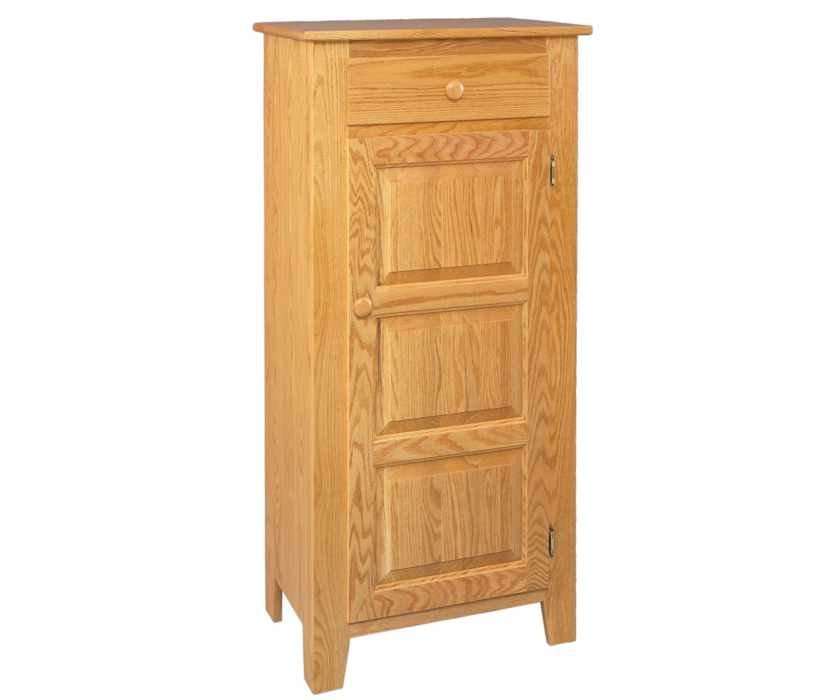 Jelly Cupboard with Drawers - Midwest Woodworks