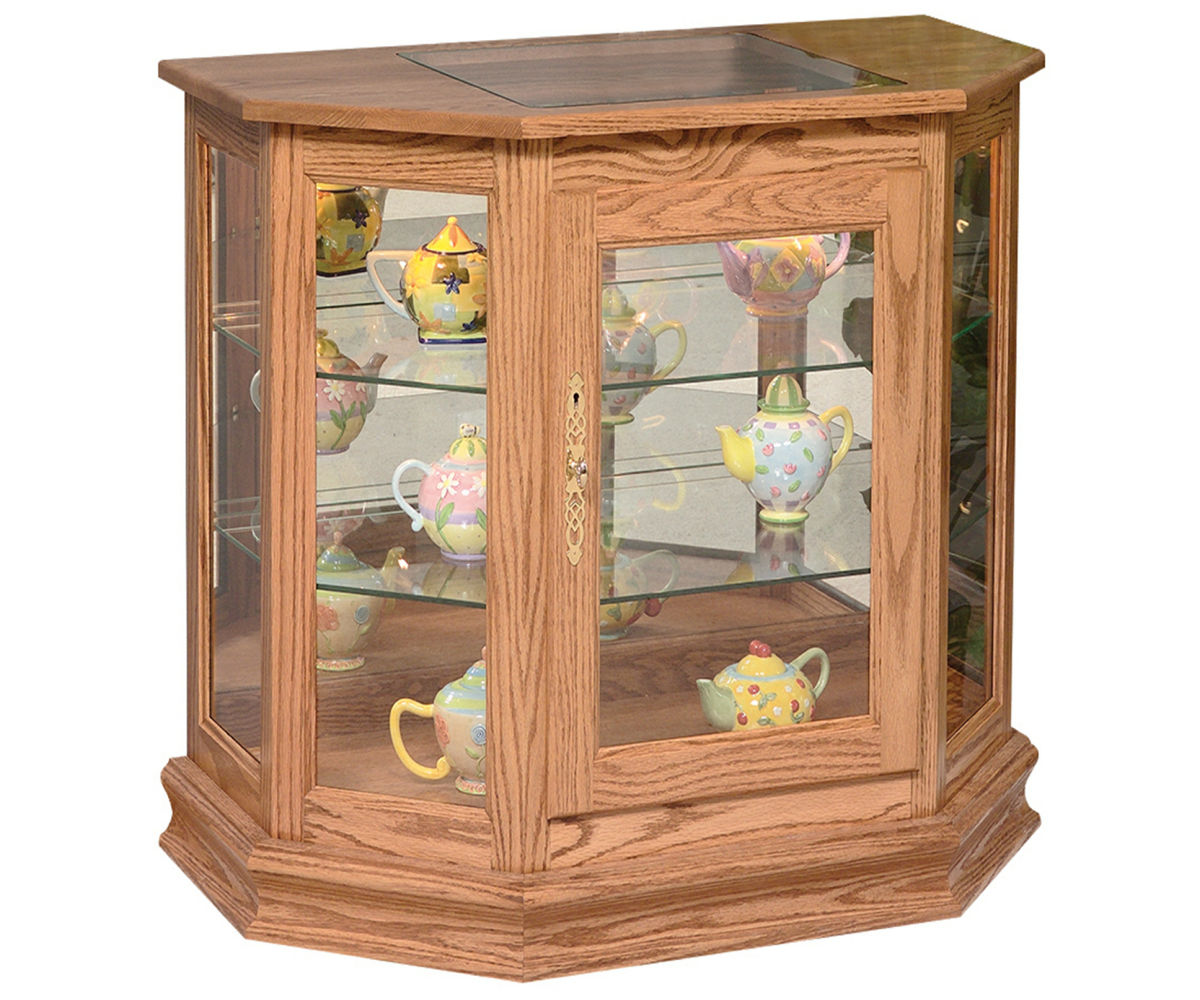 Angled Picture Frame Console - Midwest Woodworks