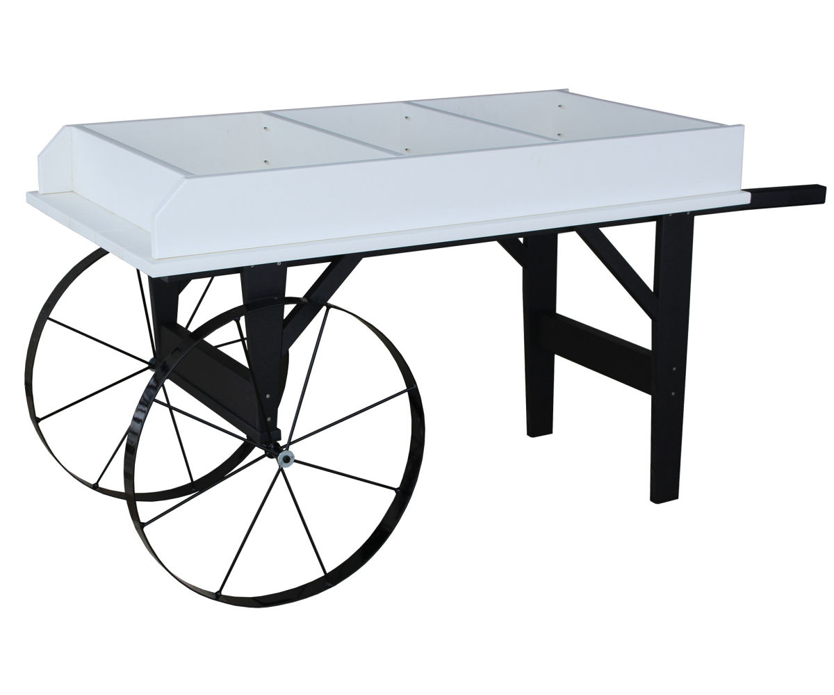 Large Flower Cart - Midwest Woodworks