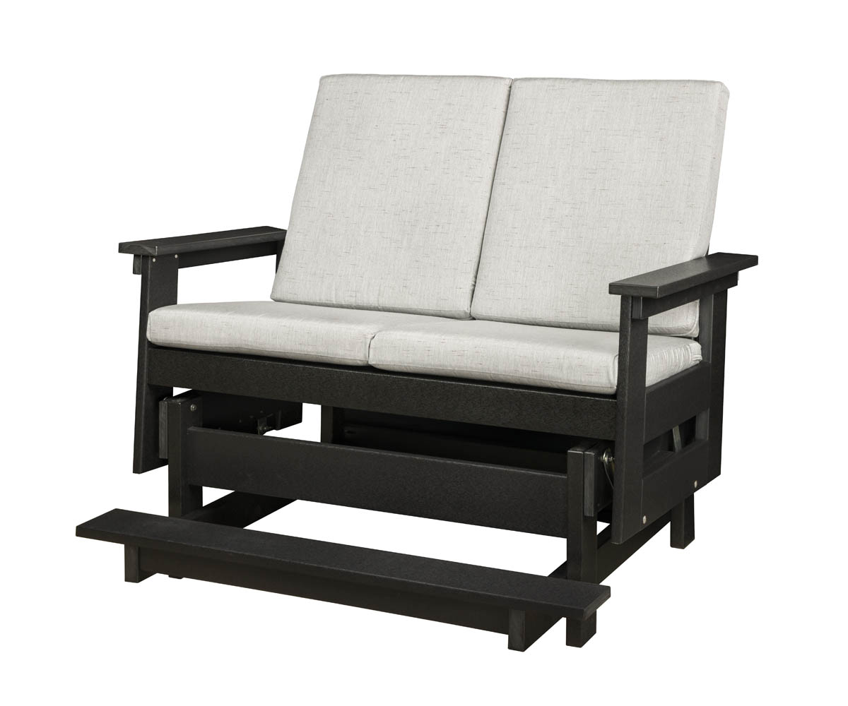 4' Brooklyn Lounge Step Up Glider - Midwest Woodworks
