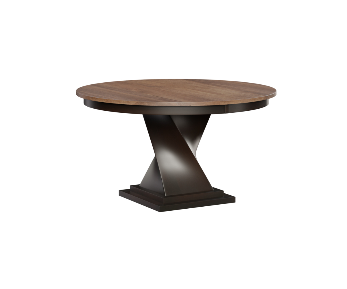 Lexington Single Pedestal Table - Midwest Woodworks
