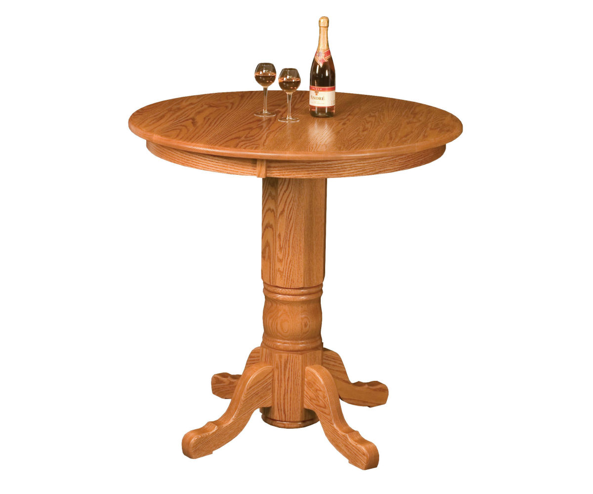 Traditional Pub Table - Midwest Woodworks