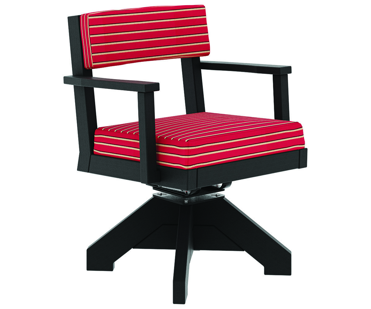 Bellaire Swivel Spring Dining Chair - Midwest Woodworks