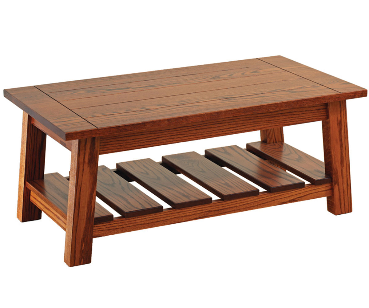 Edgewood Cocktail Table - Midwest Woodworks