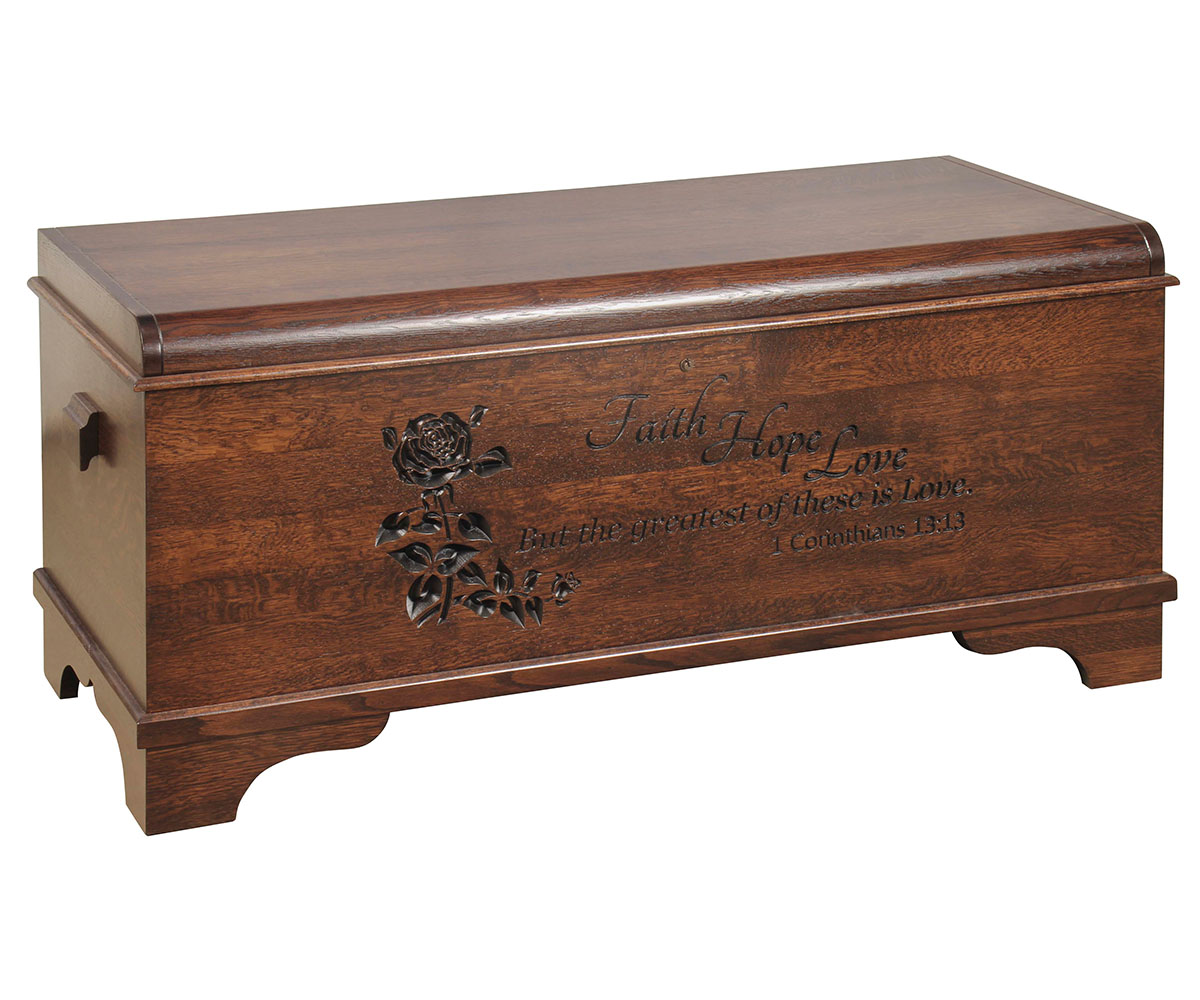 Waterfall Chest - Standard - Midwest Woodworks