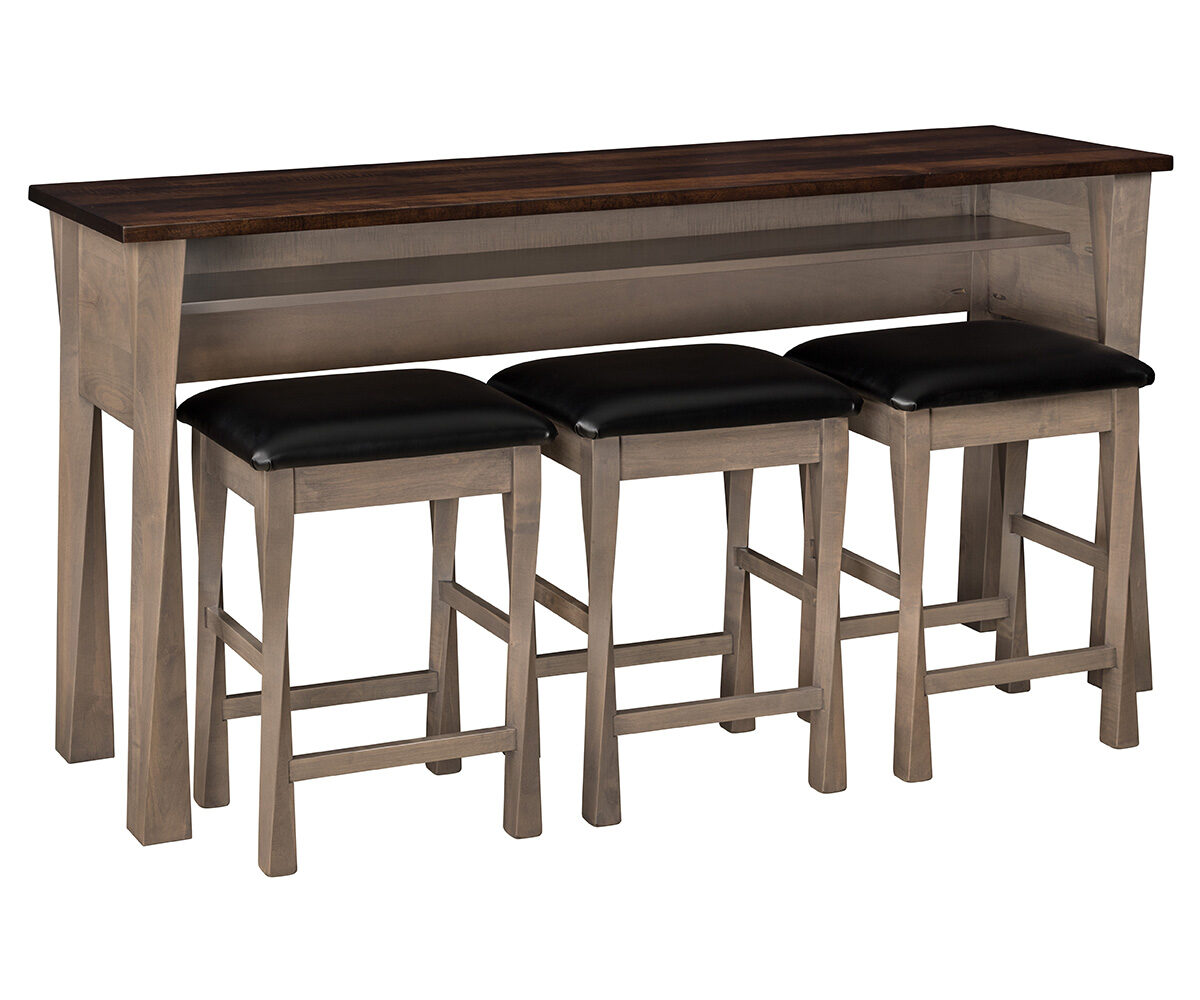 Lexington Counter Height Sofa Table - Midwest Woodworks