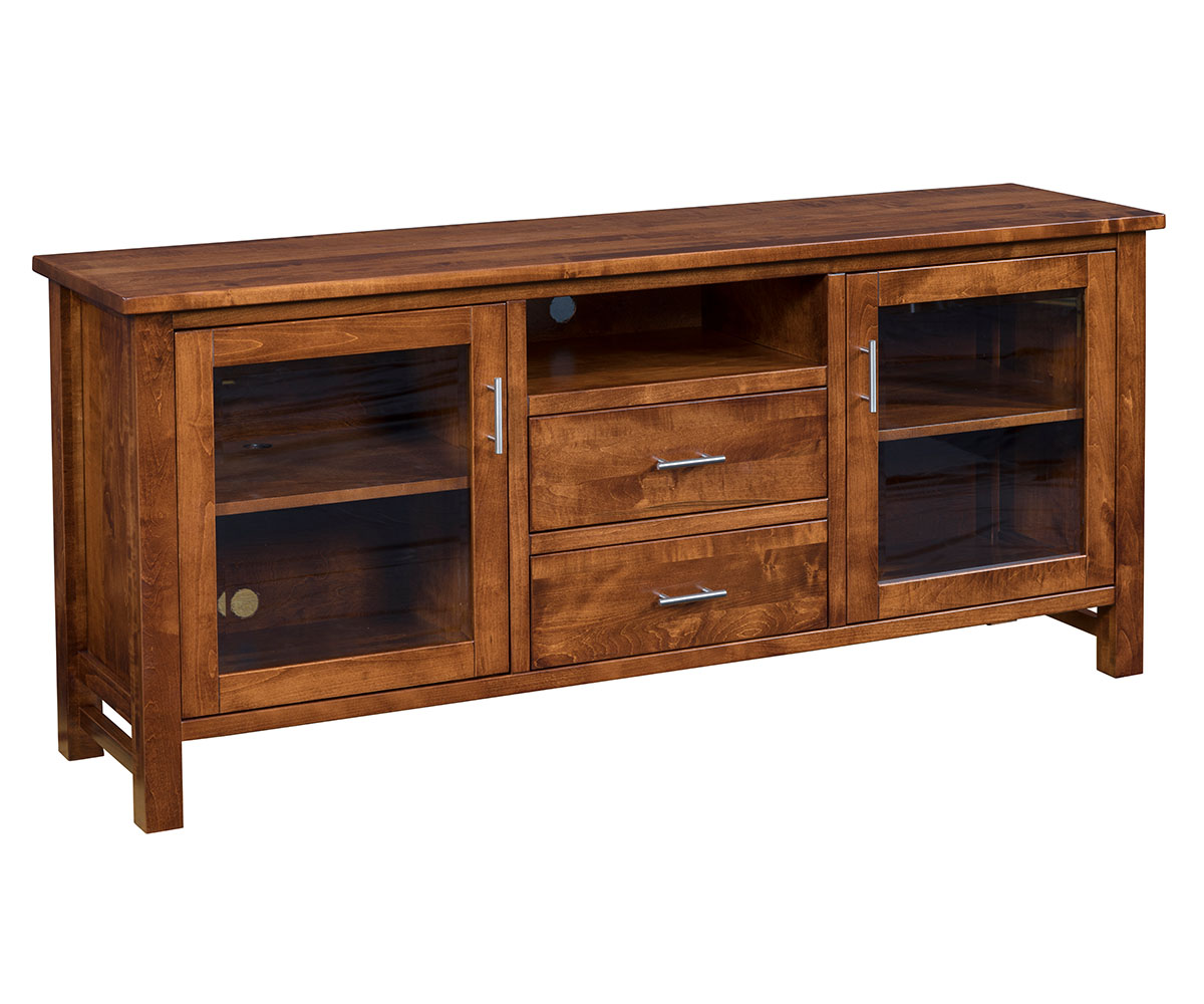 Cabin Creek 71" Entertainment Console - Midwest Woodworks