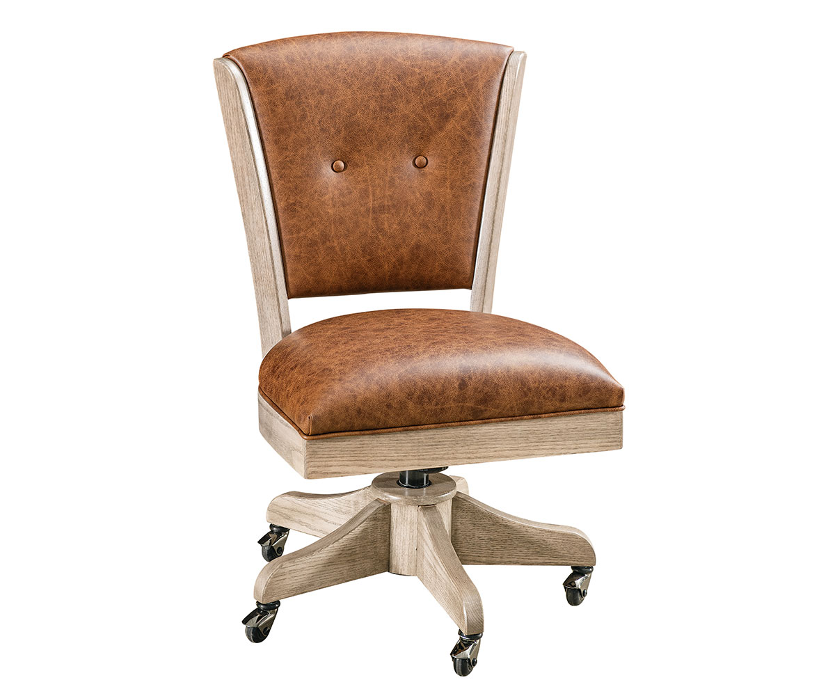Lansfield Side Desk Chair - Midwest Woodworks